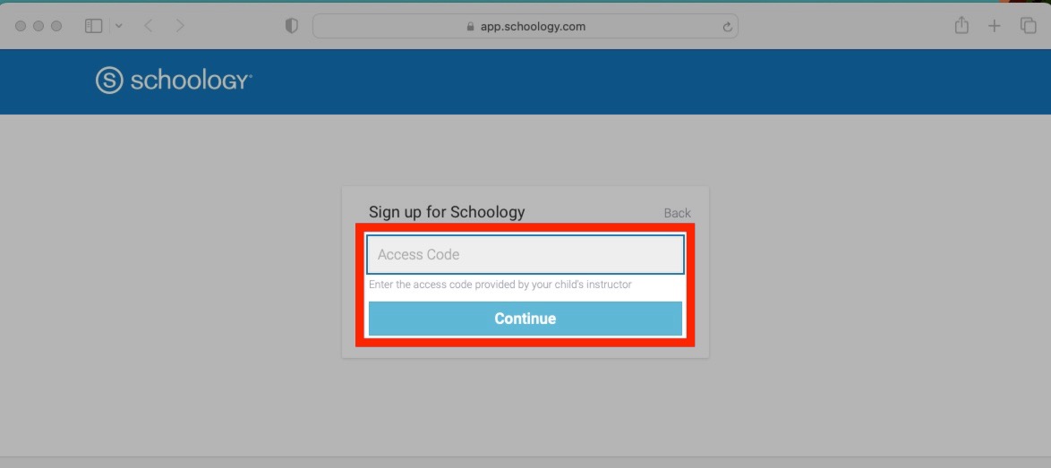 How do I create my parent Schoology account? – NRCA Technology Help Center
