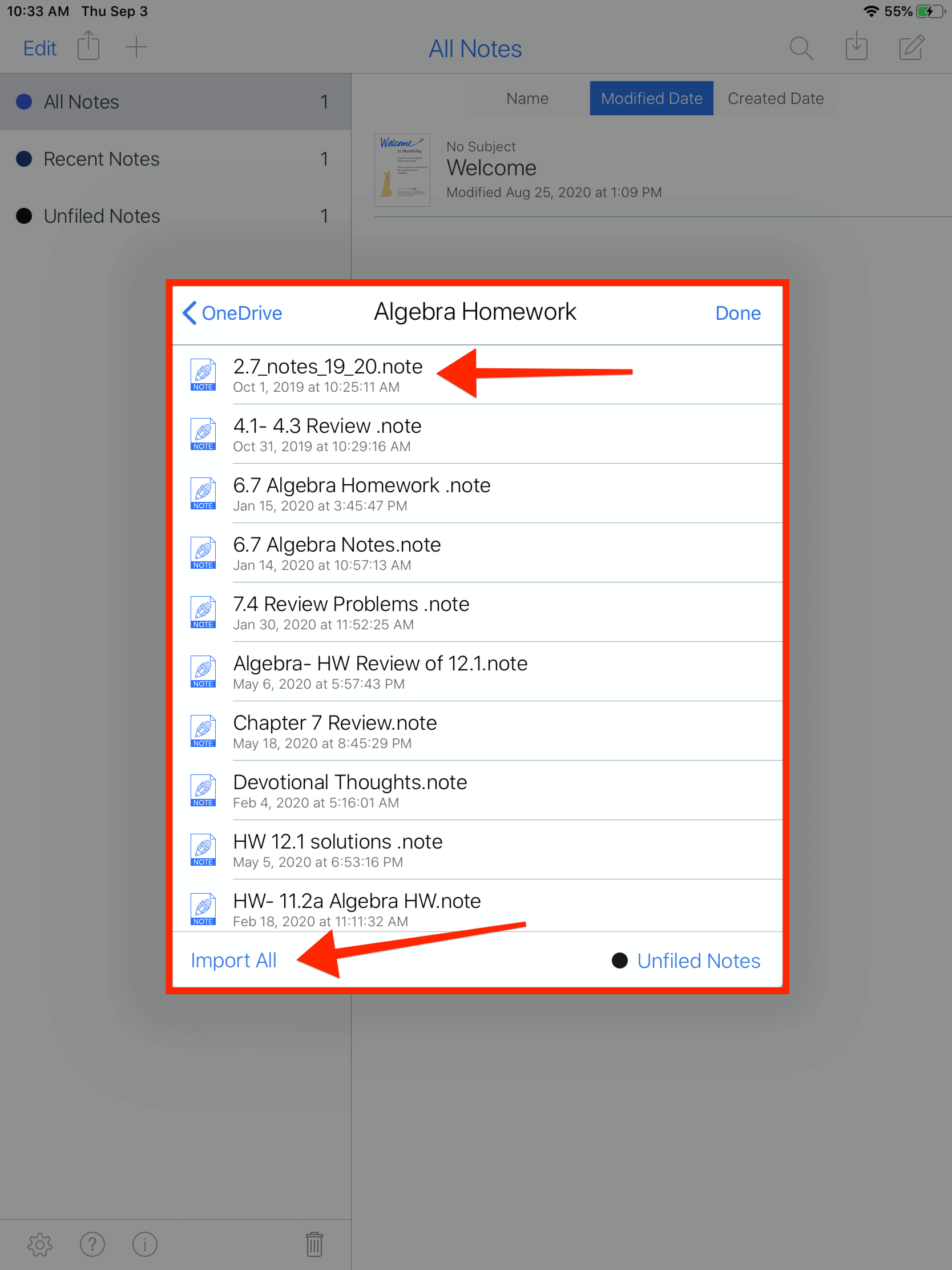 How do I import notes from OneDrive to Notability? – NRCA Technology ...